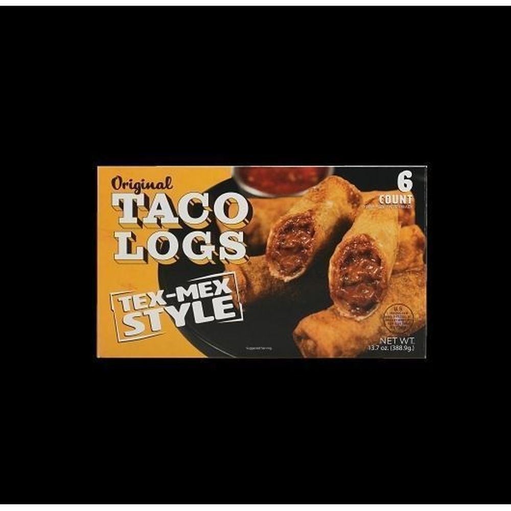 Original Taco Logs Frozen - - Food | The Nickel Plate Retail